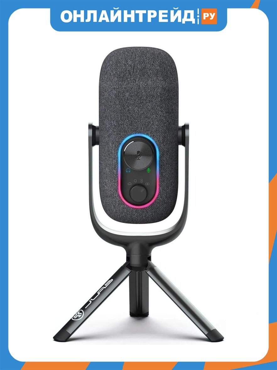 Микрофон Jlab EPIC TALK USB Microphone Black (IEUMEPICTALKRBLK4/MEPICTALKRBLK4)
