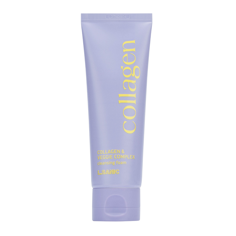 L.Sanic Lifting Collagen and Veggie Complex Cleansing Foam Очищающая пенка для лица с коллагеном и растительным комплексом
