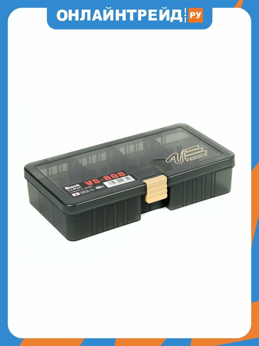 Коробка рыболовная Meiho Versus VS-808 Black 214х118х45
