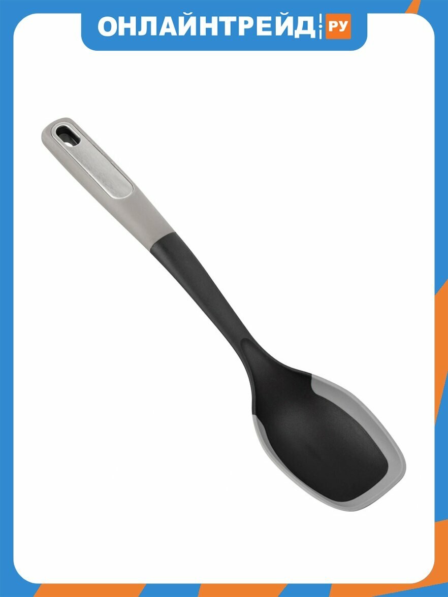 Ложка Mallony Chef с силиконовым краем, нейлон (108323)
