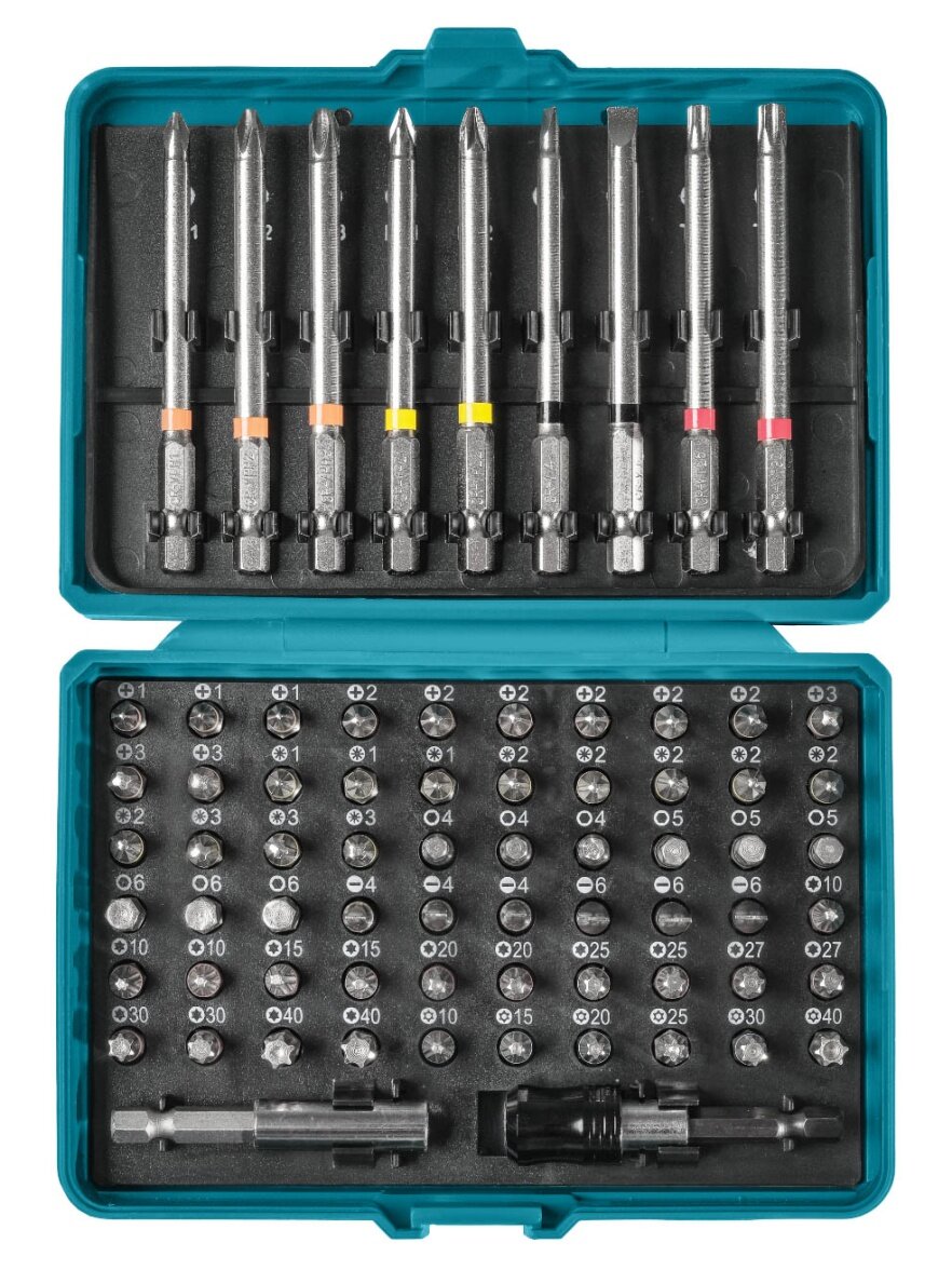 Набор бит Bort BTK-71, 71 предмет — фото 1