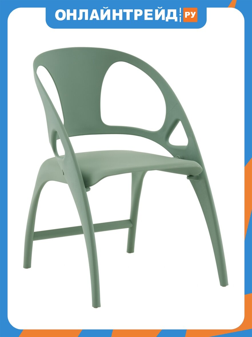 Стул складной Stool Group Liara, пластик нежно-зеленый