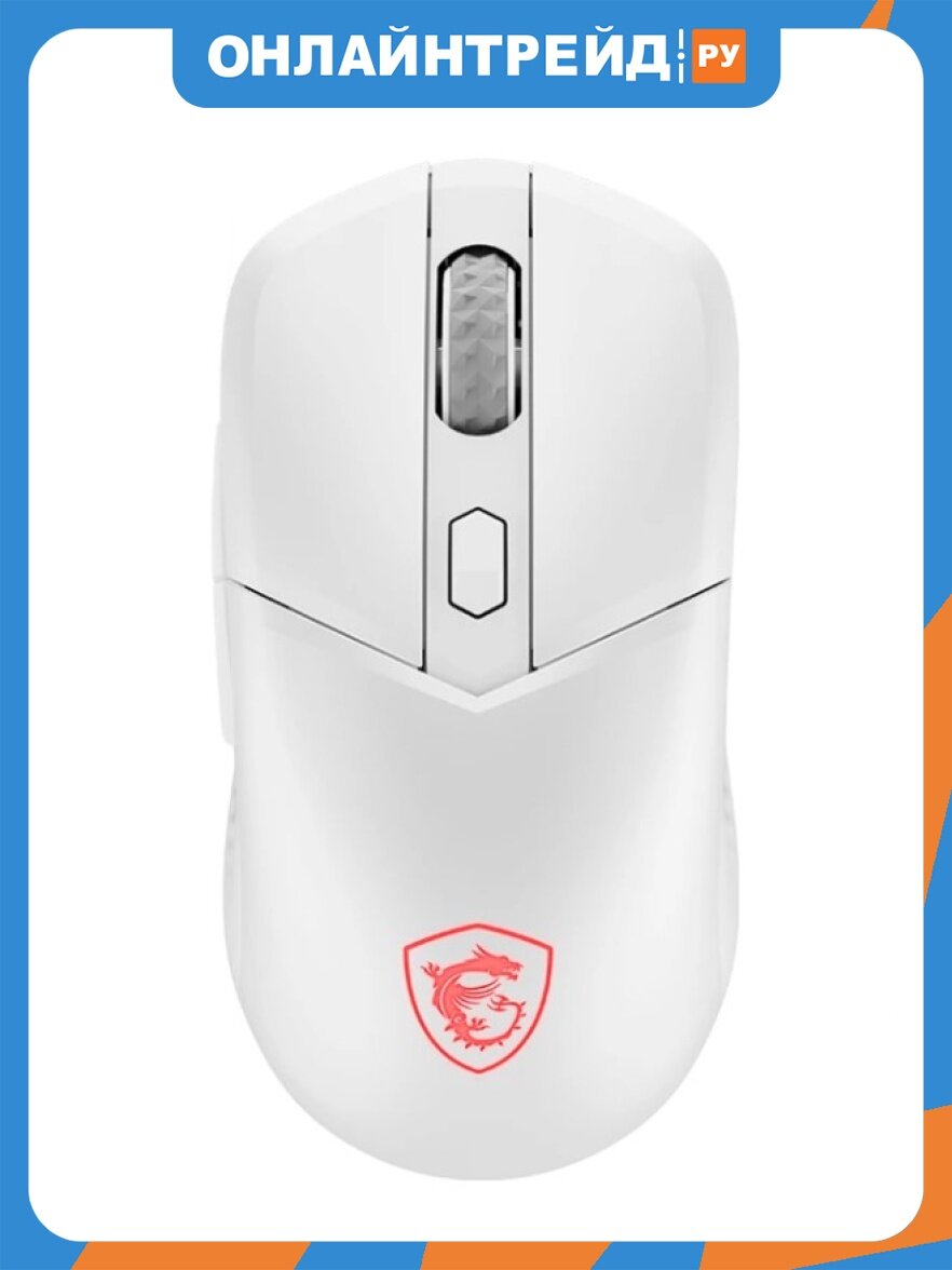 Мышь Msi VERSA 300 W MS-8ZBD беспроводная белый (S12-4301440-CLA)