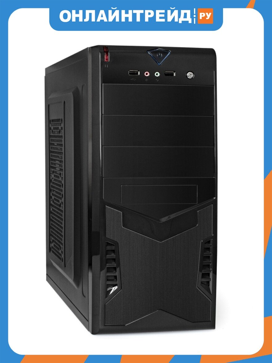 Корпус Exegate CP-601, черный (EX261447RUS)