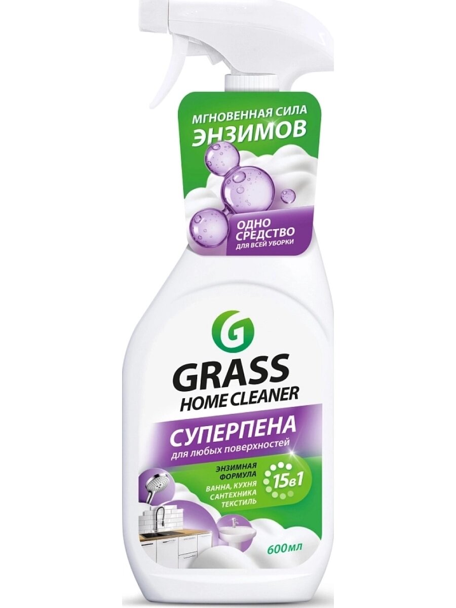 Универсальное чистящее средство Grass Home Cleaner с энзимами, 600мл (126155)