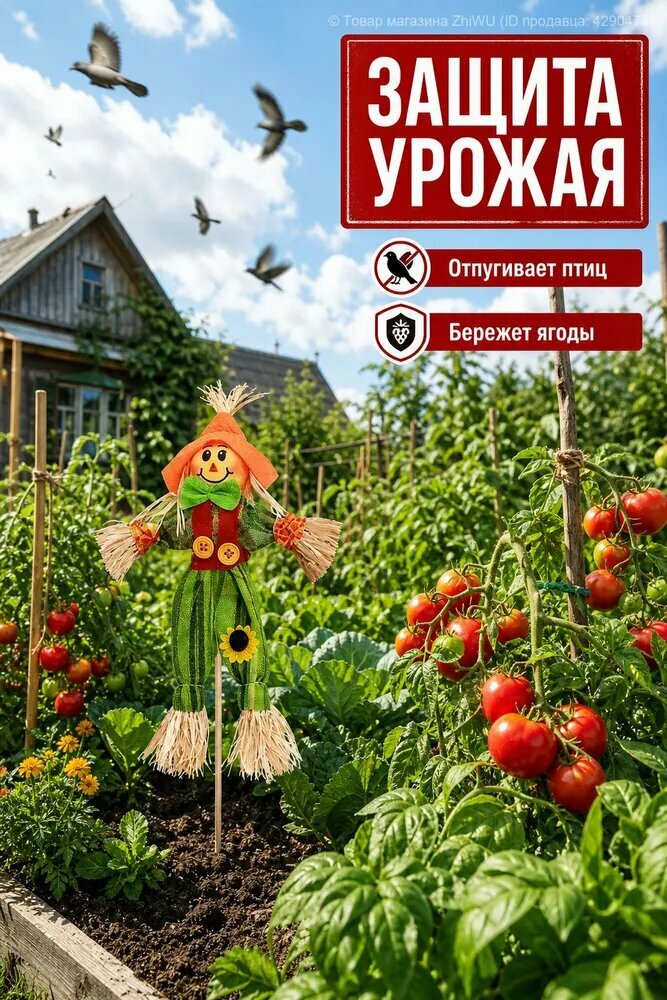 Пугало садовое — фото 1