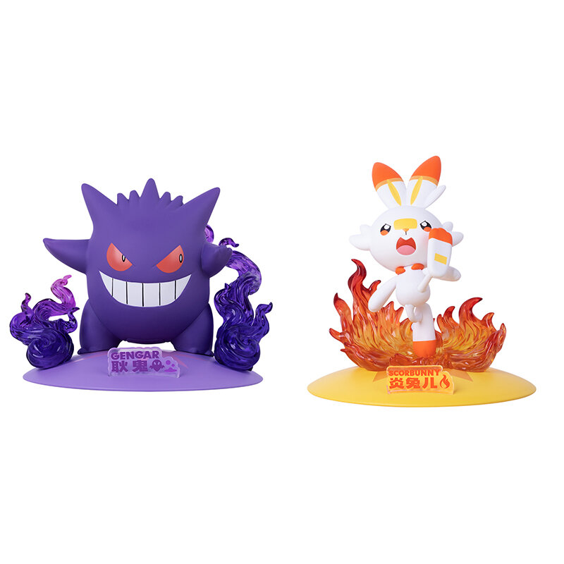 Игрушечные фигурки унисекс FUNISM Pokemon, Yan Rabbit + Geng Ghost