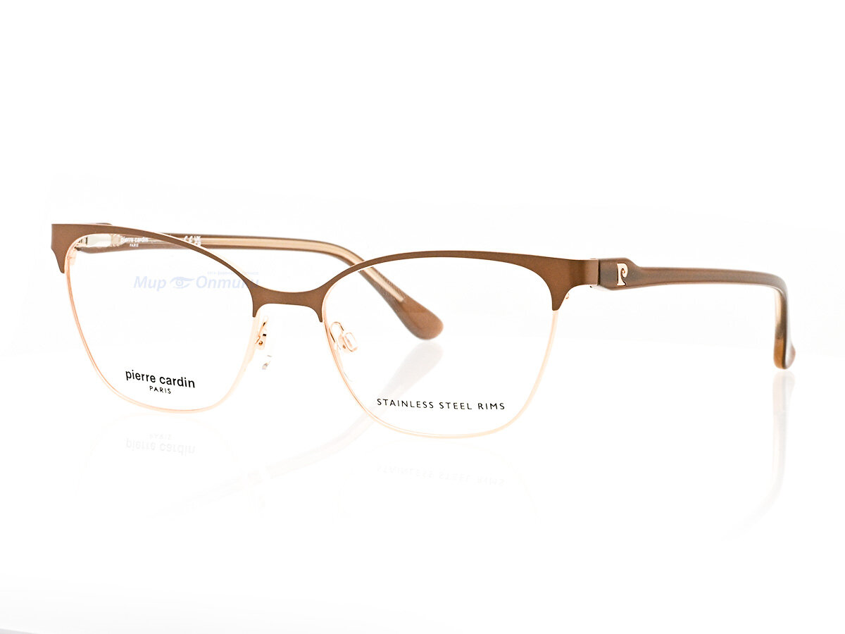 Оправа для очков Pierre Cardin P. C.8931 PY3 пол Женский форма оправы Кошачий глаз цвет оправы Коричневый, Золотой