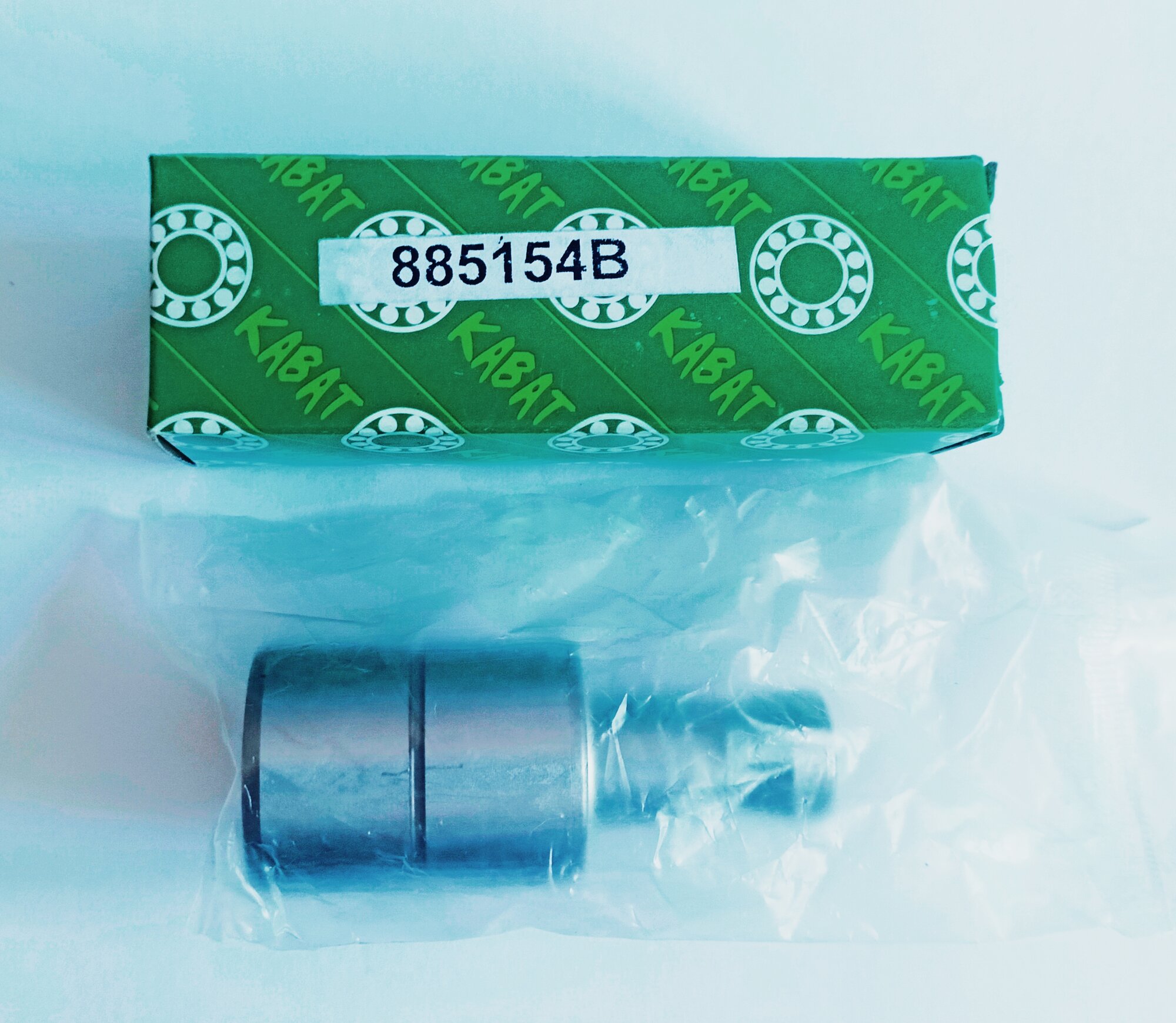 Подшипник KABAT 885154B шариковый двухрядный с валом (15,918х30х69,3/38,9)