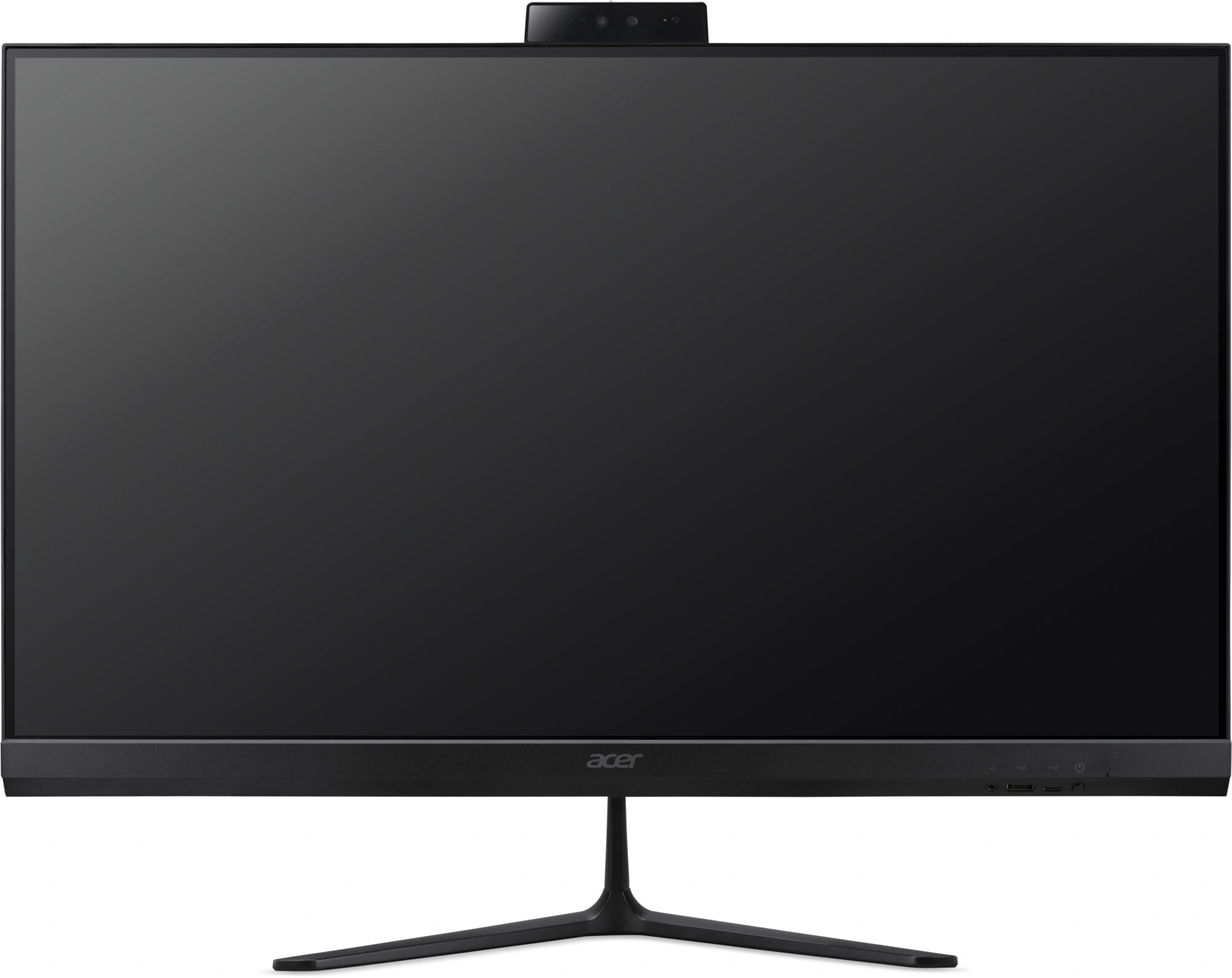 Моноблок Acer Aspire C27B-GKRK 27" Full HD Ryzen AI 7 350 (2) 16Gb SSD512Gb 860M Eshell GbitEth WiFi BT 90W клавиатура мышь Cam черный 1920x1080