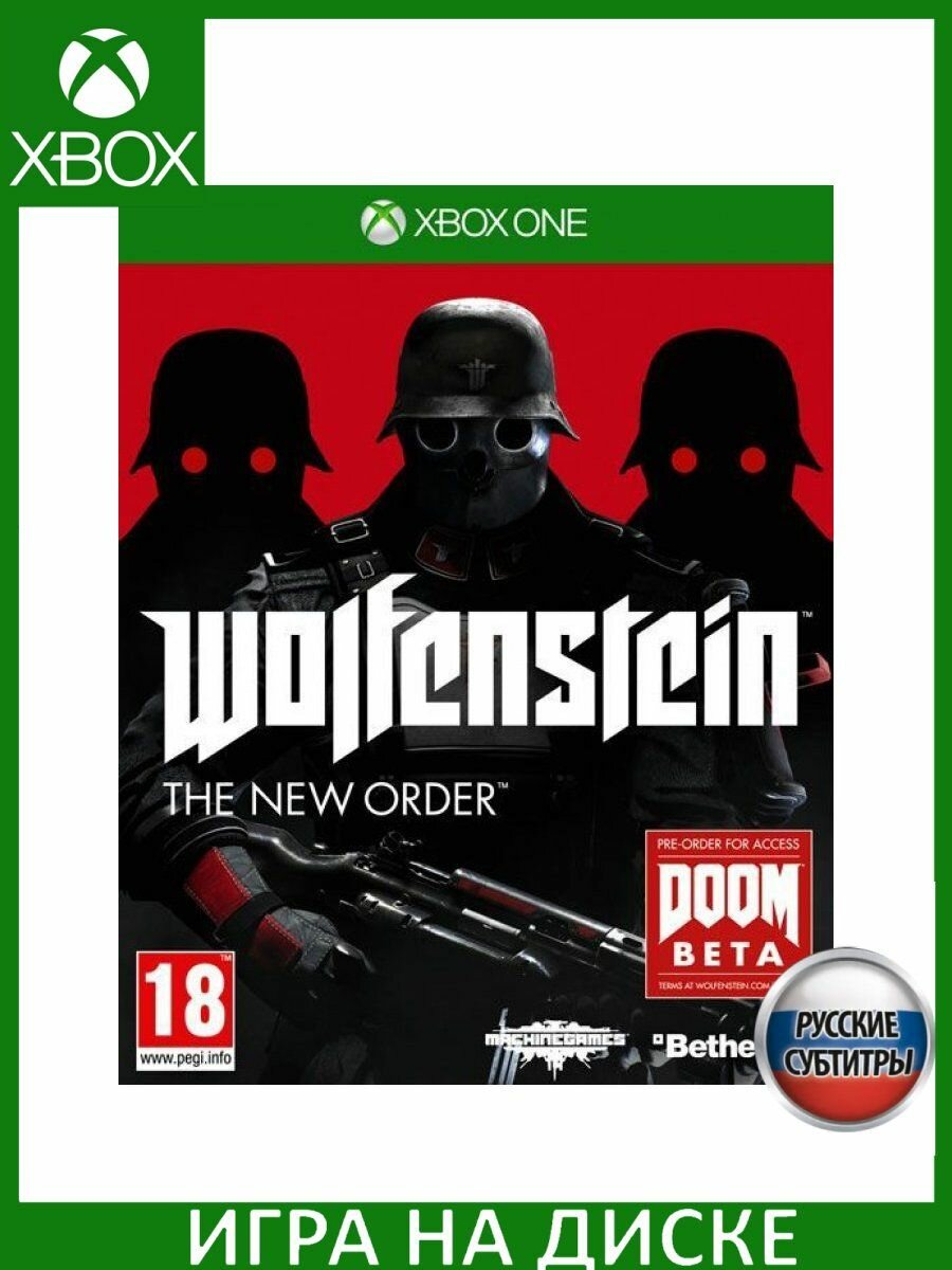Игра Wolfenstein: The New Order Xbox One Русская Версия Диск на Xbox One