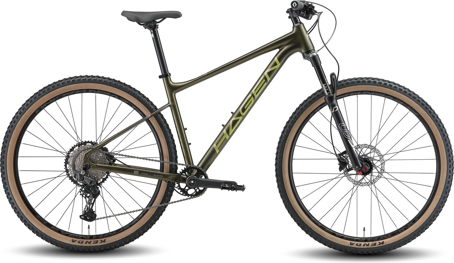 Велосипед Hagen 4.11 new 29 (2026), рама XL (185-195 см), темный бронзовый матовый