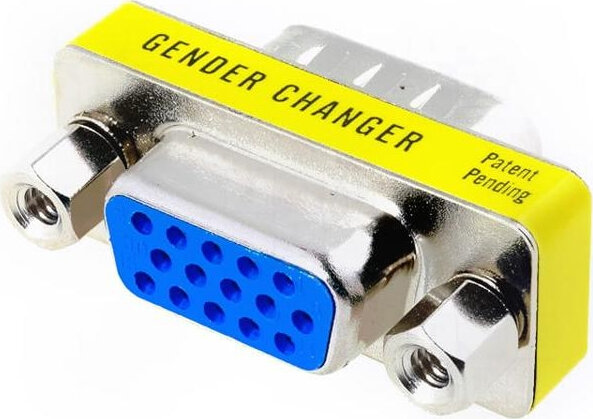 N/A GCM-15F15MHD Адаптер, D-Sub 15pin HD вилка, D-Sub 15pin HD гнездо, 1шт