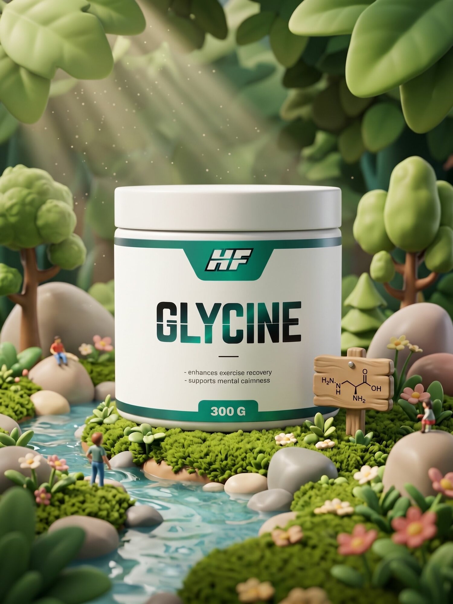 Глицин, Glycine 300g