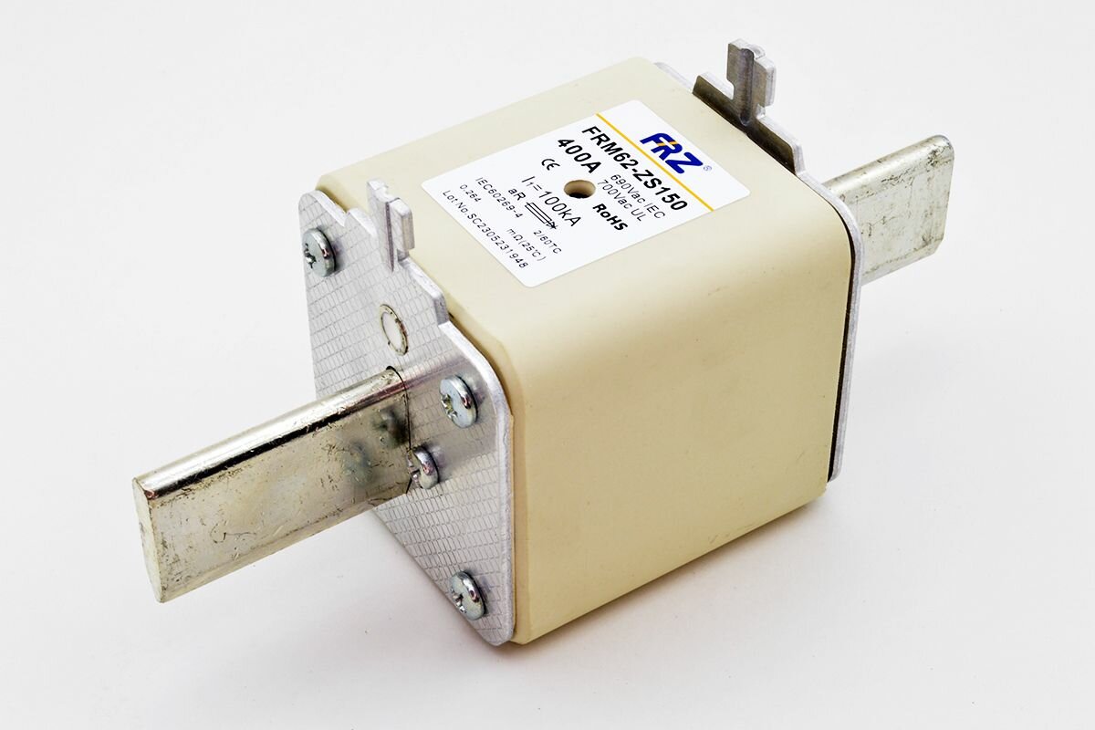 FRZ FRM62-ZS150 690/700V400A AR Предохранитель быстродействующий, aR, 400А, 690В AC, DIN2, 1шт