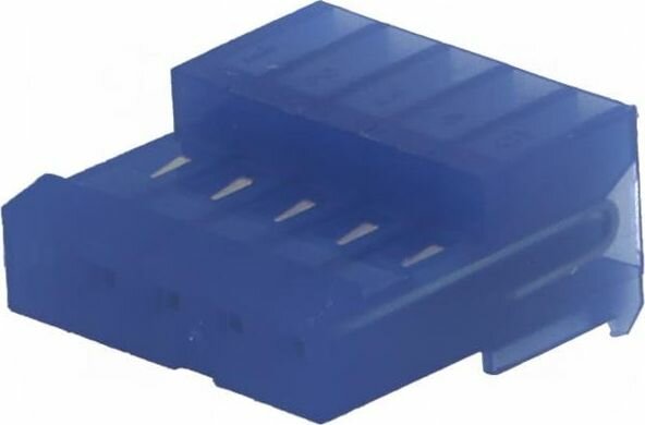 TE Connectivity 3-640442-5 Вилка, провод-плата, "мама", PIN: 5, 2,54мм, IDC, на провод, MTA-100, 1шт