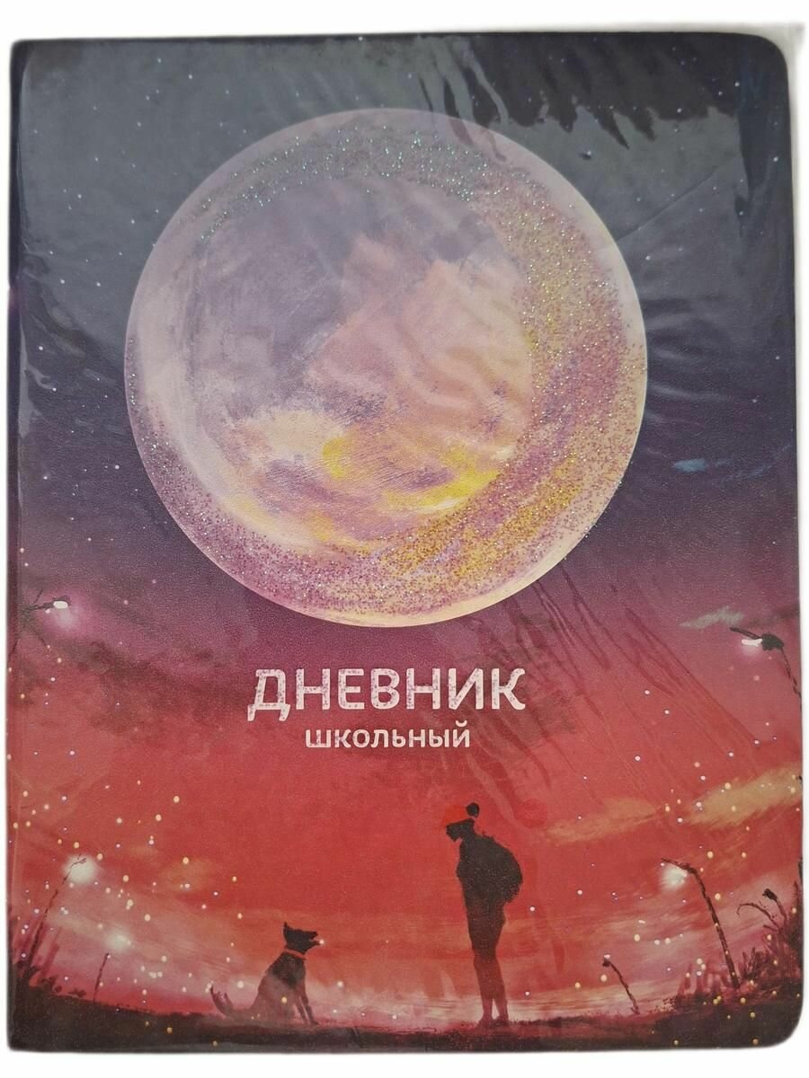 Дневник школьный универсальный 1-11 класс "Прогулка под луной"