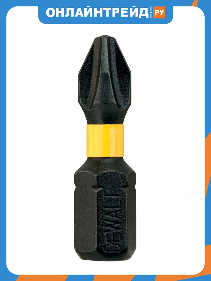 Биты ударные Dewalt DT7994T [25мм, PH2, Torsion, 5шт]