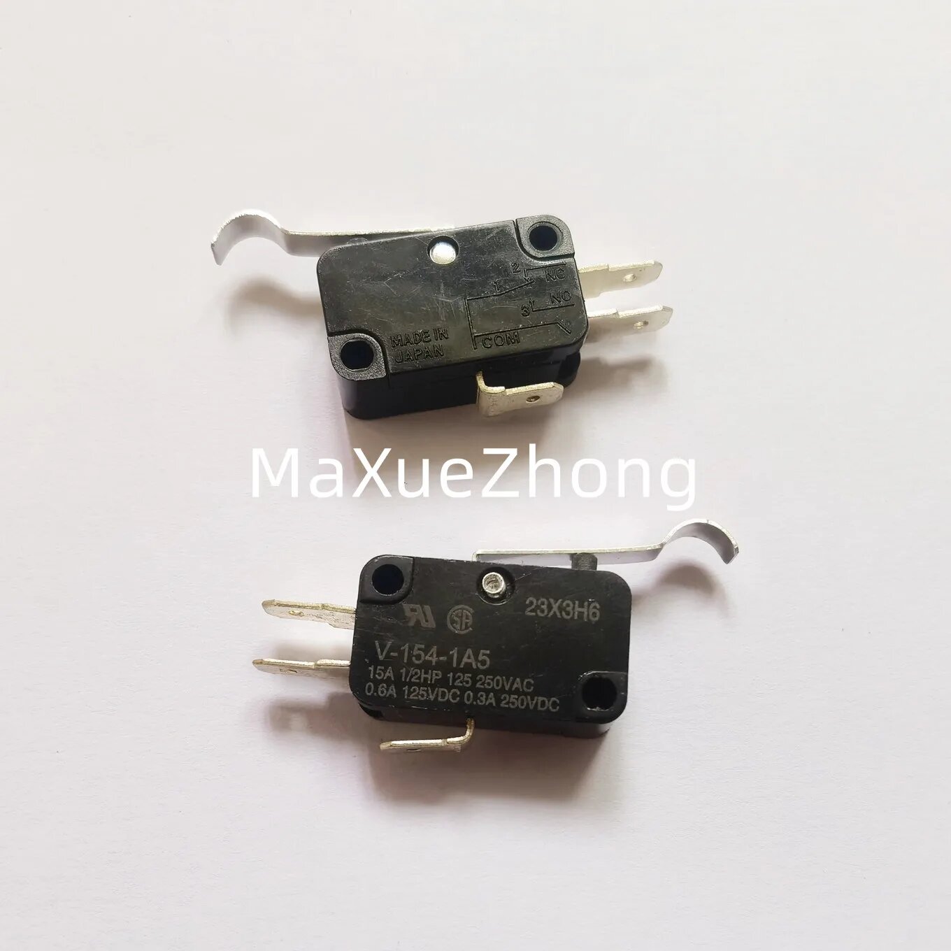 Микропереключатель MaXueZhong V-154-1A5, V-154-1C25