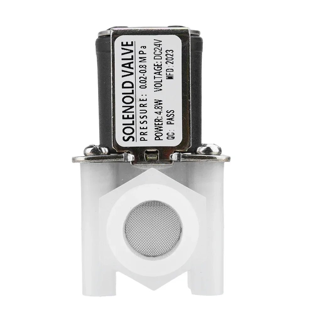 Электромагнитный клапан Gaqqee 1/2", AC 110V/220V, DC 12V/24V DC24V