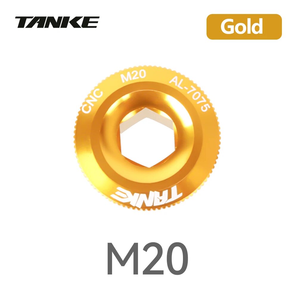 Крышки шатунов TANKE алюминиевый сплав M18 M19 M20 Желтый, Golden M20