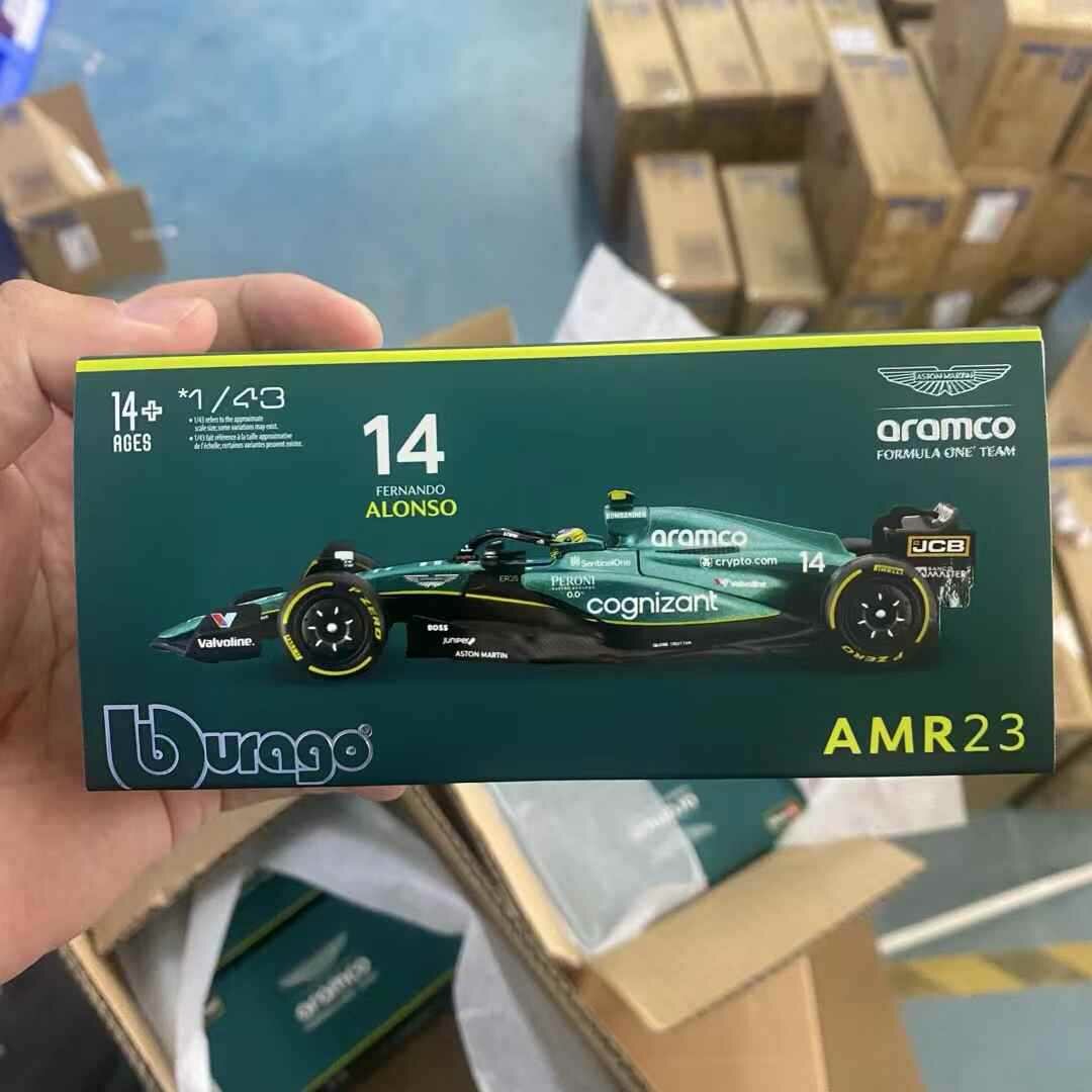 Bimi 1:43 Red Bull F1 модель автомобиля из сплава RB20 модель автомобиля Ferrari SF24 коллекция Alpine A524