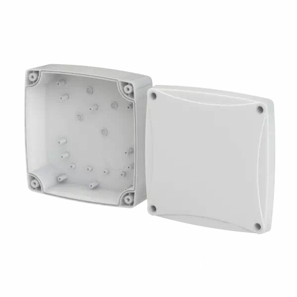 AX-BOX 150x150x60 (IP67) антэкс - универсальный герметичный бокс / гермобокс для установки электронного и электро-оборудования