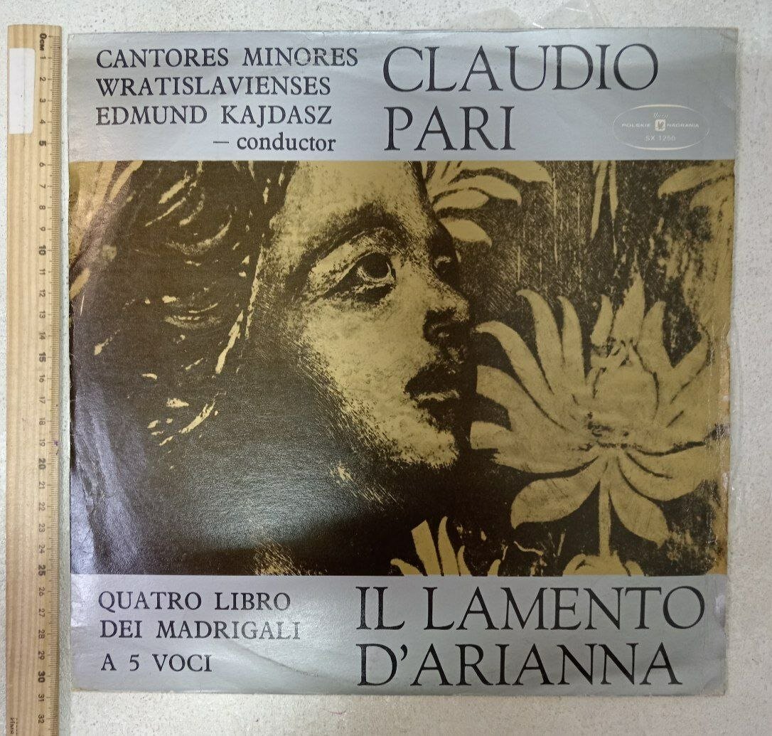 Виниловая пластинка Claudio Pari, Edmund Kajdasz - Il Lamento D'Arianna
