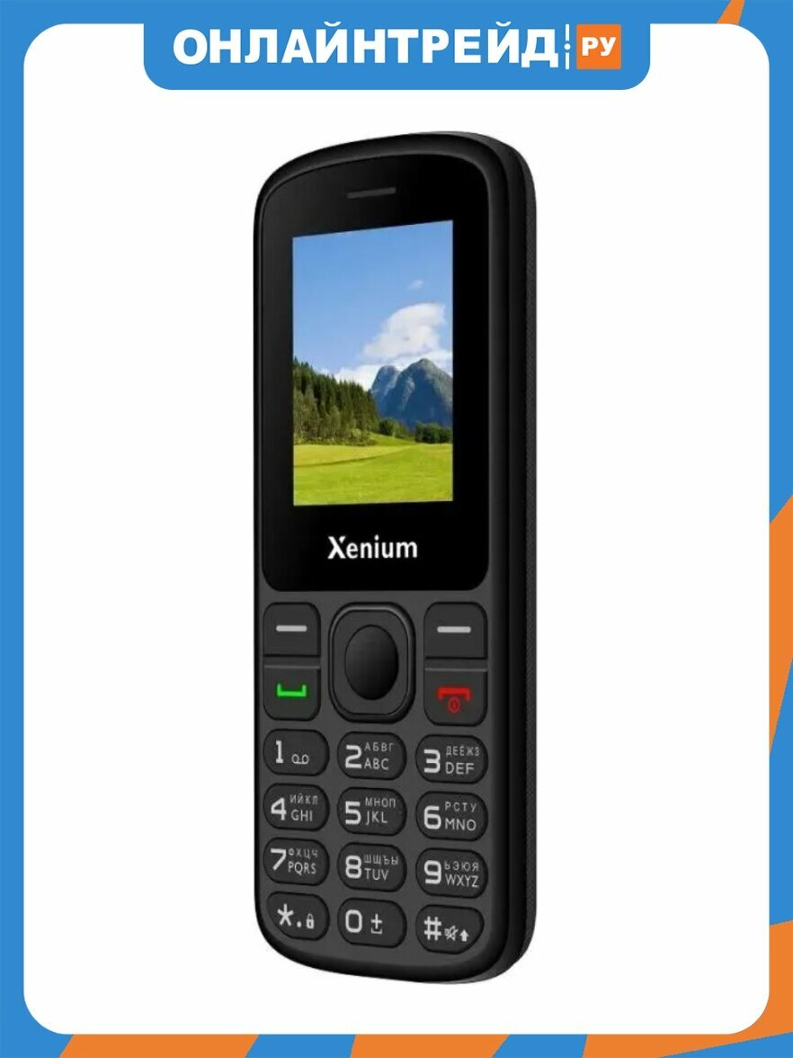 Мобильный телефон Xenium X160 Черный