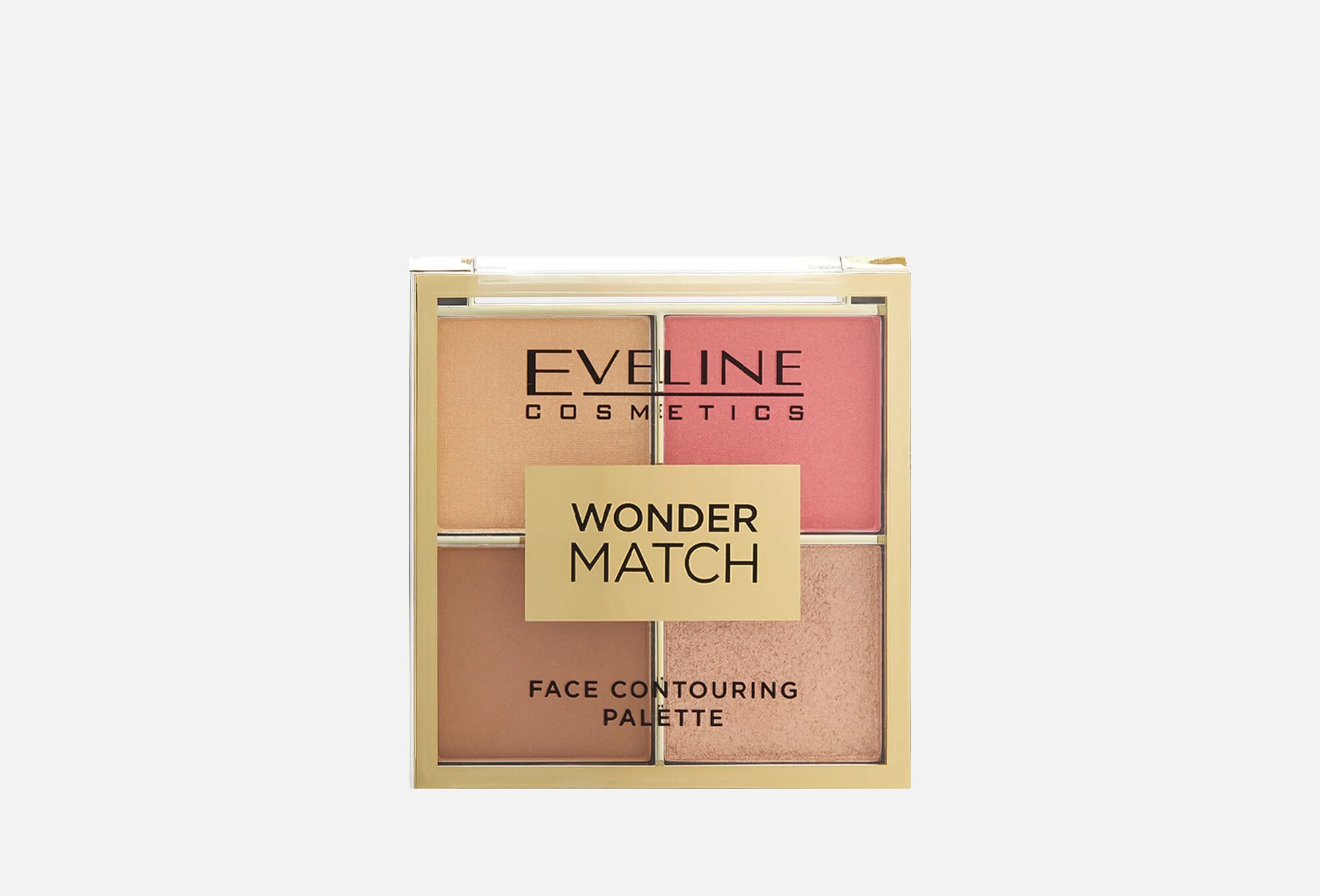 Eveline WONDER MATCH FACE CONTOURING PALETTE Палетка для контурирования лица 10.8 г 02