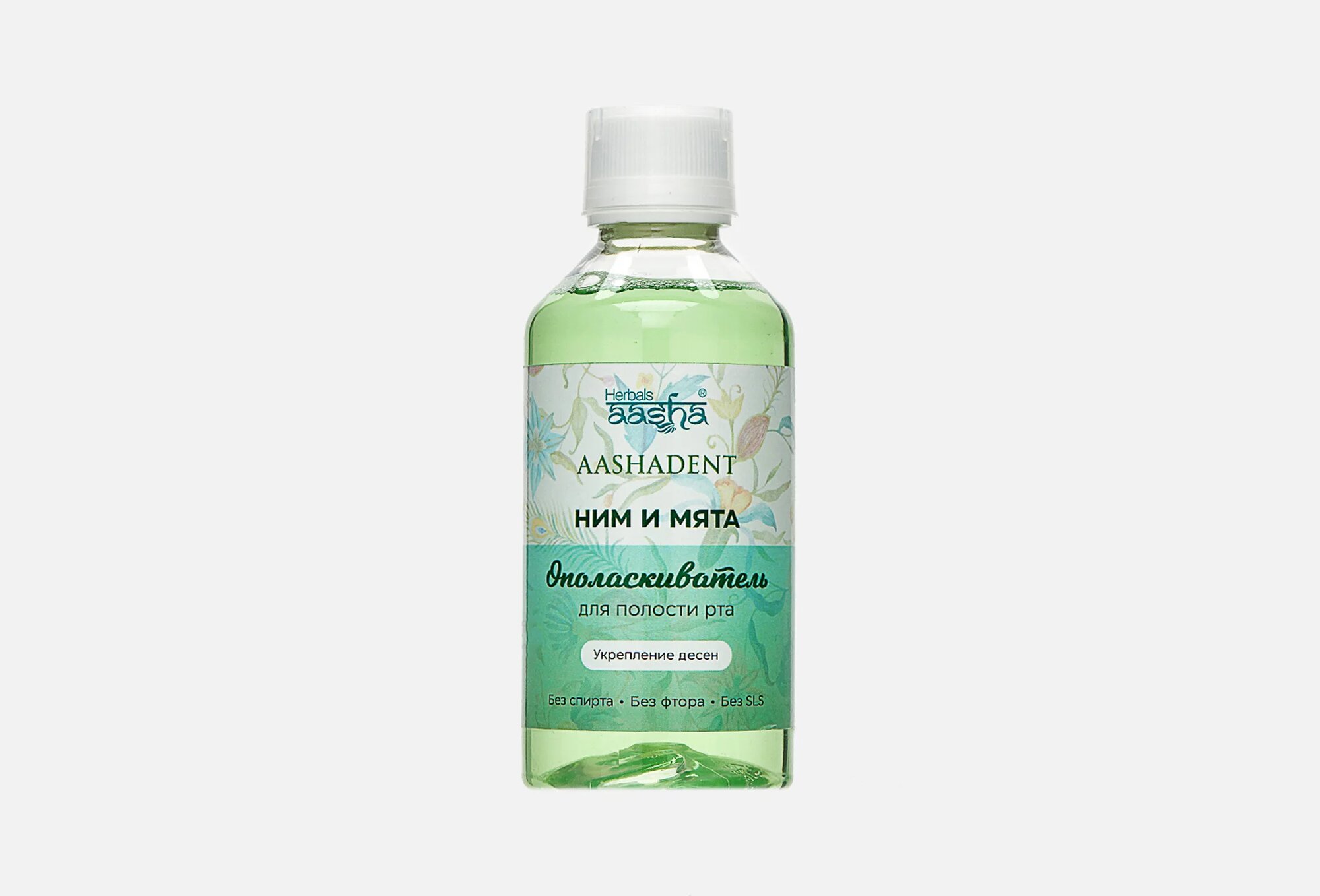Aasha Herbals Ним и Мята Ополаскиватель для полости рта 220мл