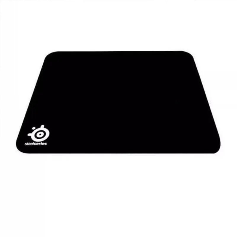 Игровой коврик для мыши SteelSeries, L, черный, 45x40 см, ткань на резиновой основе, прошитые края