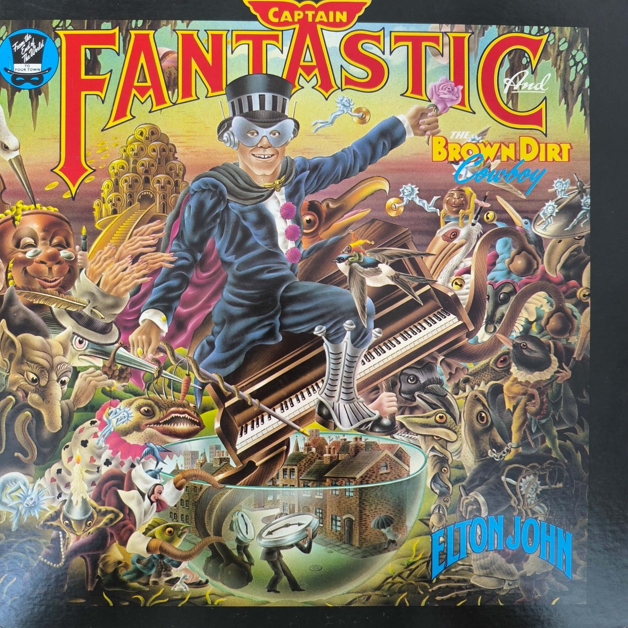 Виниловая пластинка Elton John - Captain Fantastic And The Brown Dirt Cowbоy I(Япония) LP