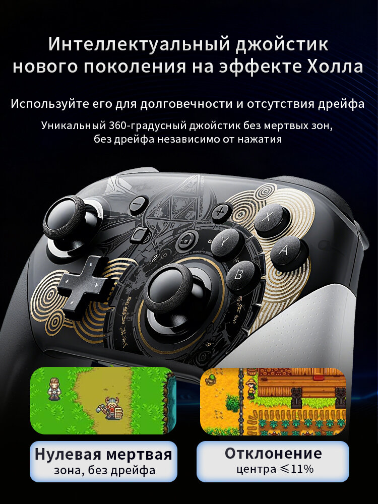 Nintendo Геймпад Switch Pro Геймпад Wireless Controller Bluetooth — фото 1