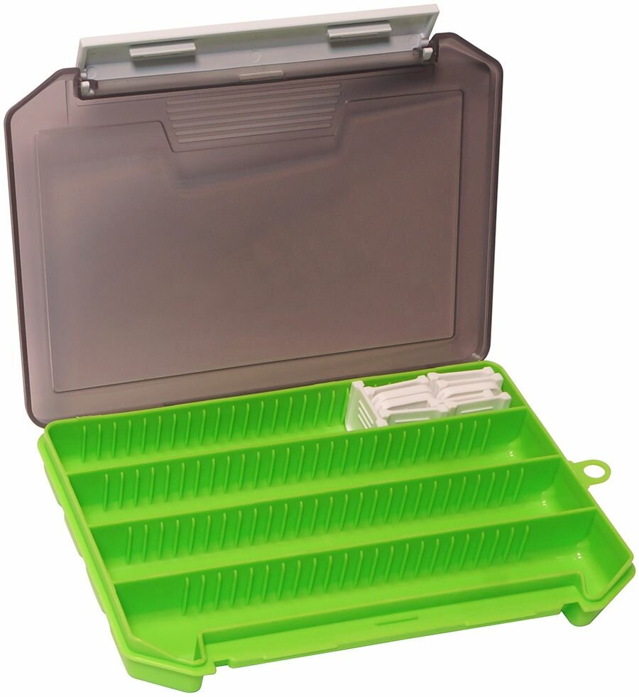 Коробка Kosadaka TB-S39-GRN, 21x14.5x2.5см для приманок, зелёная