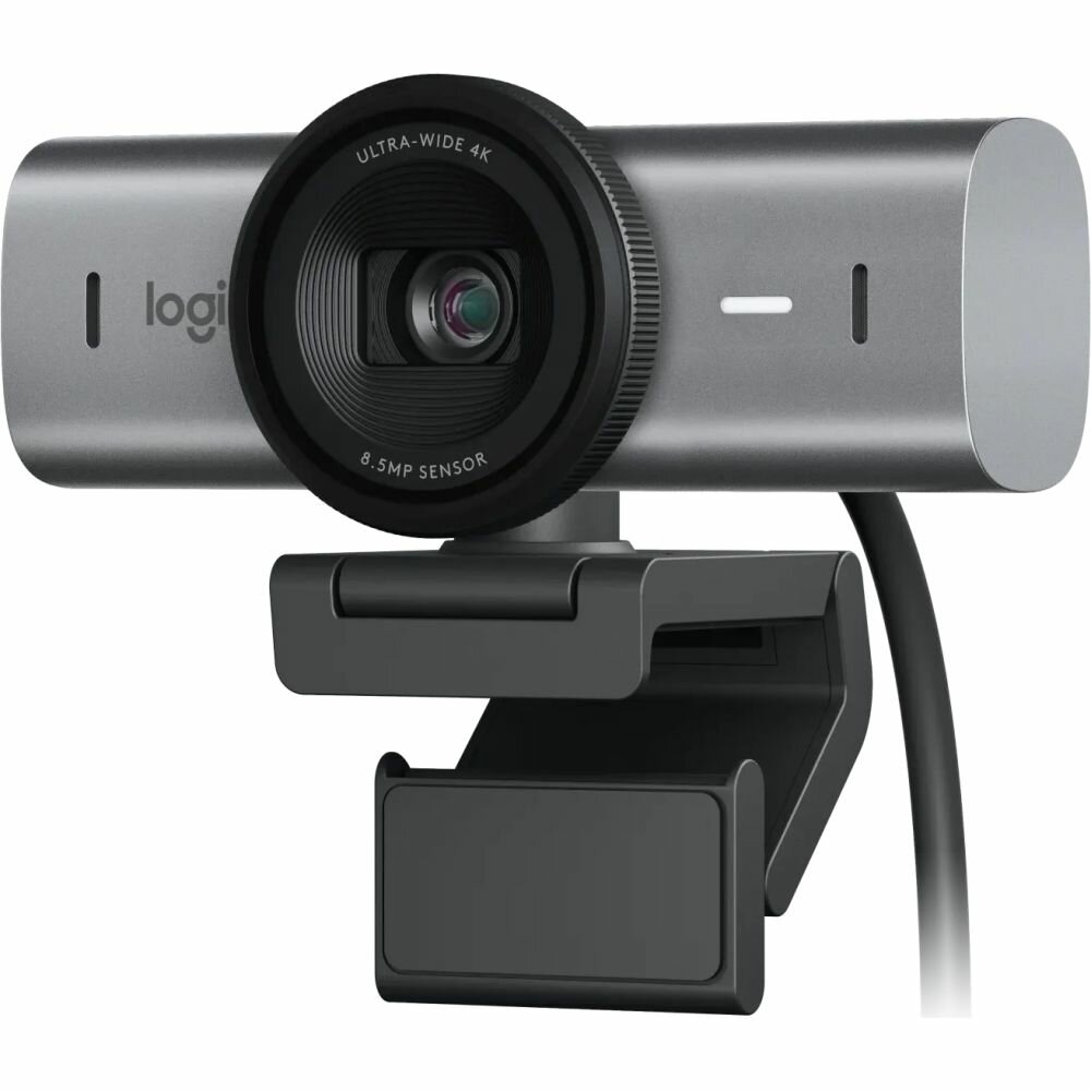 Веб-камера Logitech 960-001530 4K, 30 fps, микрофон, автофокус, чёрный