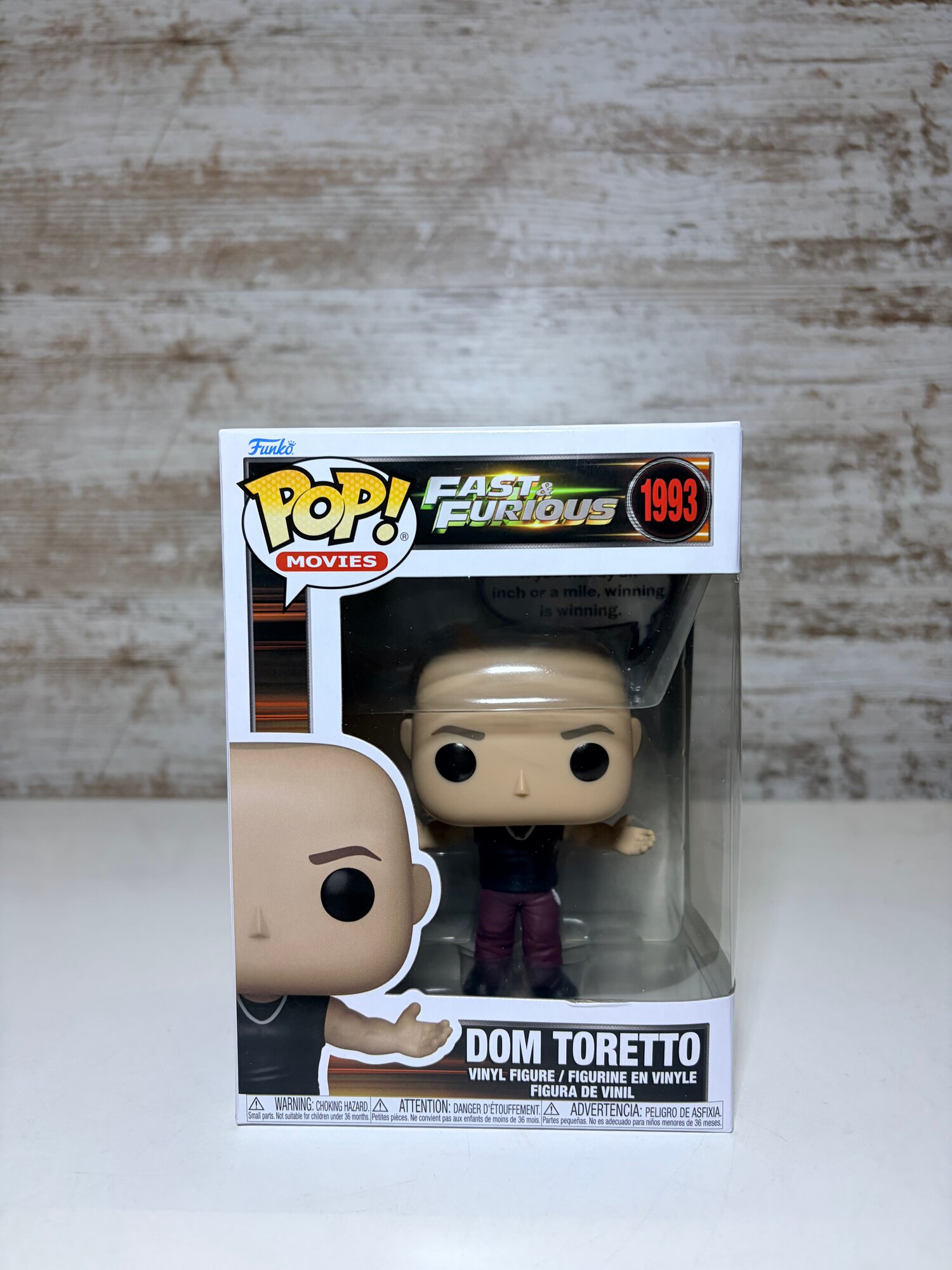 Funko POP! Movies коллекционная виниловая фигурка Fast & Furious — Dom Toretto (Доминик Торетто)