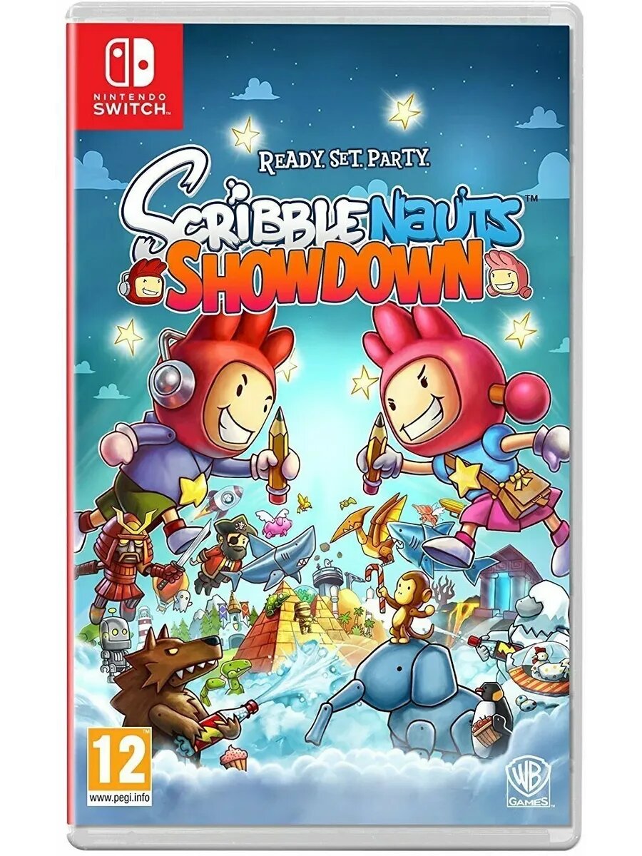 Игра Scribblenauts Showdown (Nintendo Switch, Английская версия)