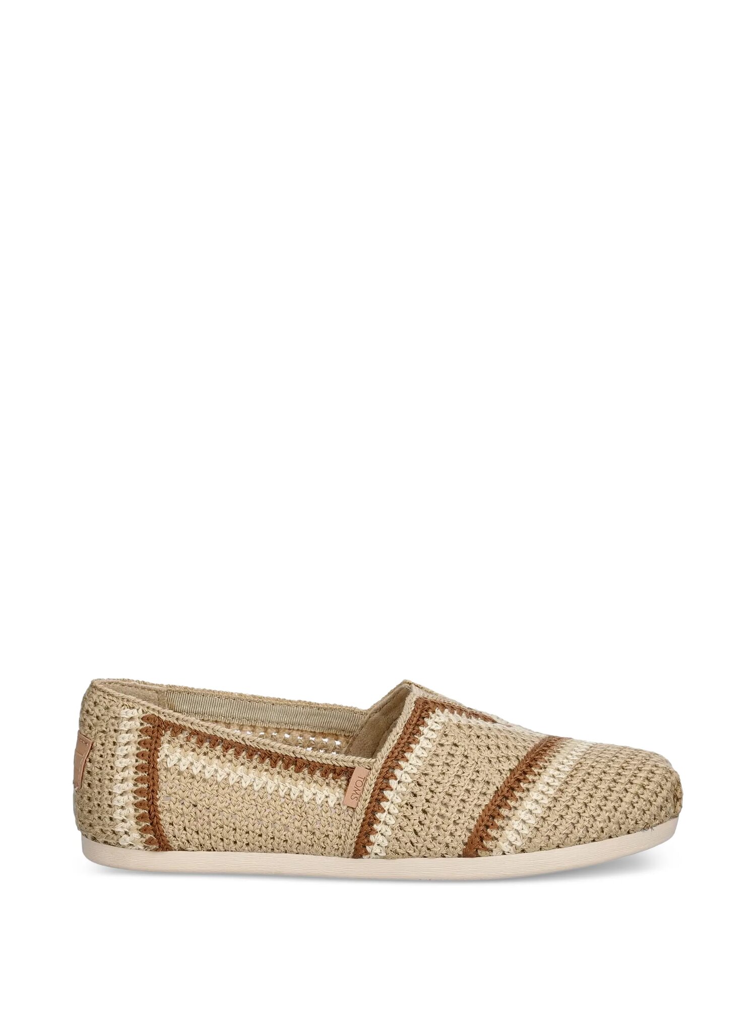Эспадрильи Crochet-knit espadrilles