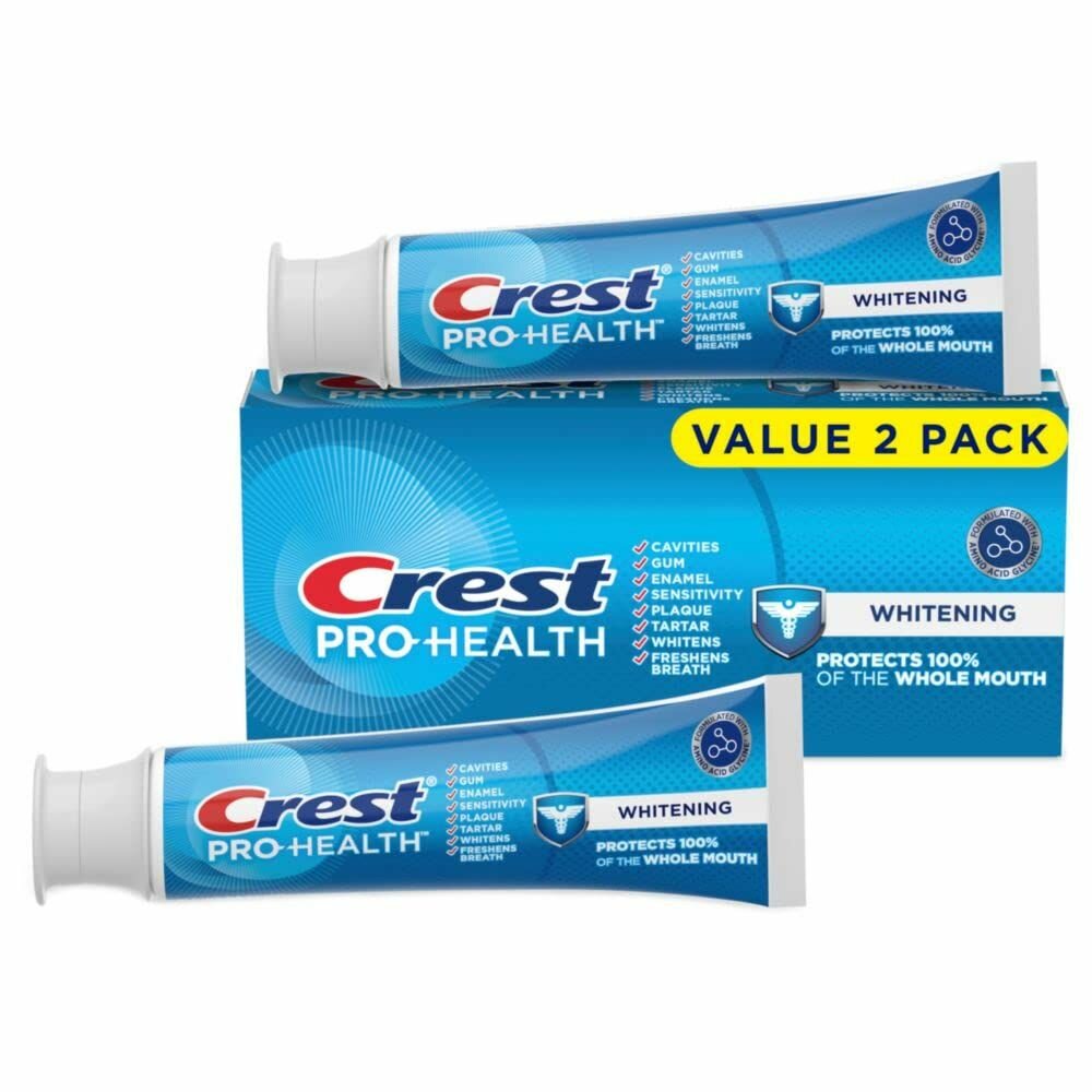 Отбеливающая зубная паста Crest Pro-Health Whitening 121 g (комплект из 2-х зубных паст)