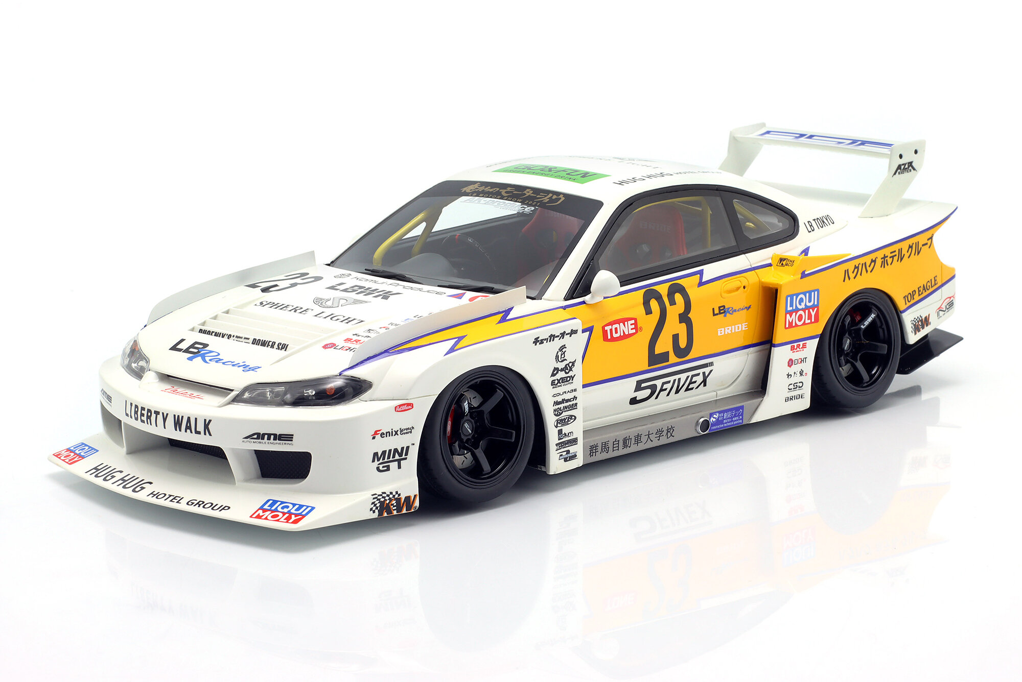 Модель коллекционная GT SPIRIT Nissan S15 silvia lb super silhouette 2021