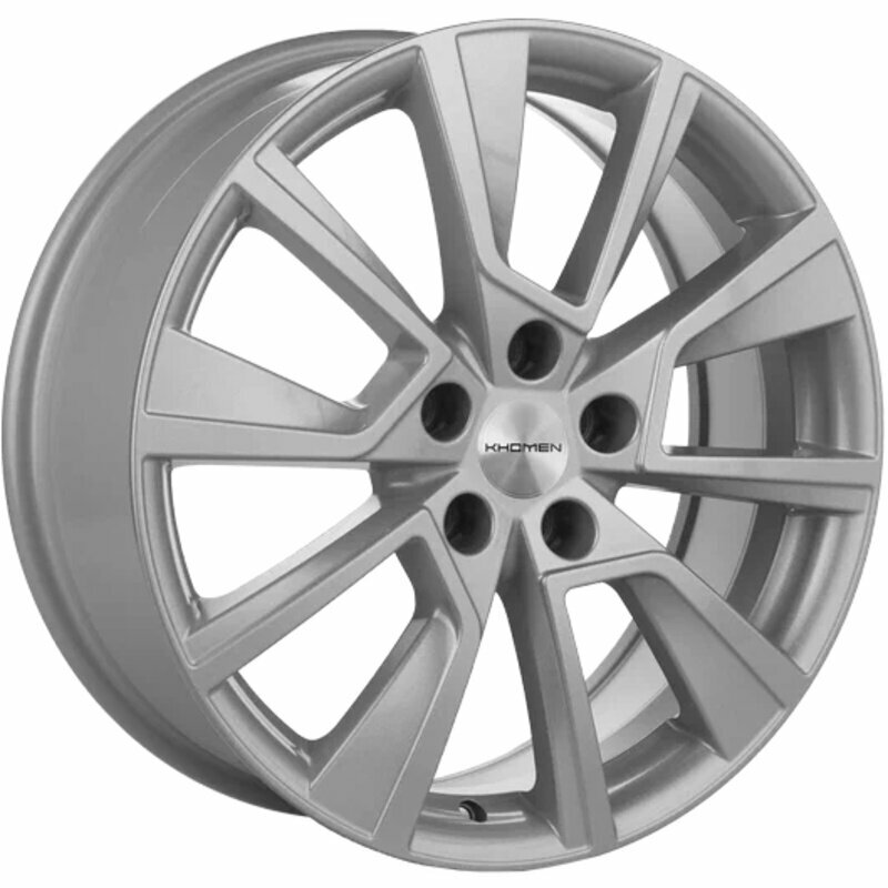 Литой колесный диск Khomen Wheels KHW1802 (Coolray) 7x18/5x114,3 ET50 D54,1 F-Silver