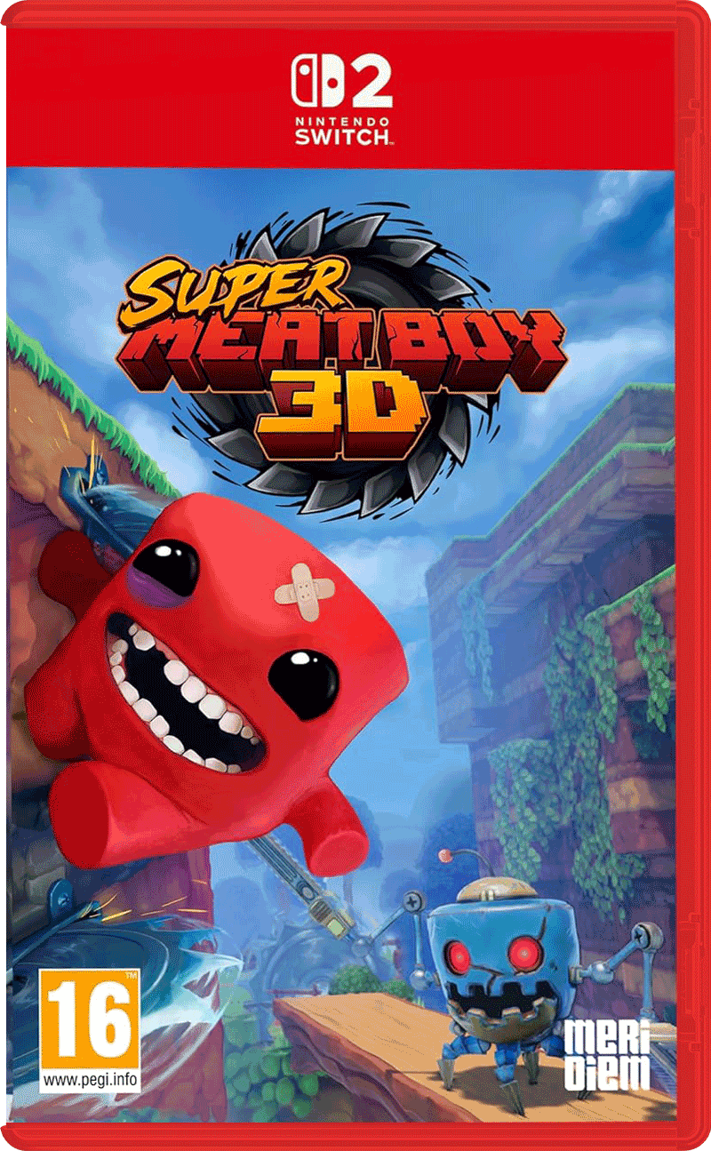 Super Meat Boy 3D [Nintendo Switch 2, русская версия]