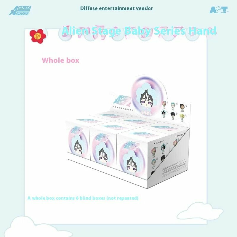 Коллекционная аниме-фигурка YOAINGO Alien Stage Baby Series Blind Box Белый, all set of 6pcs A3