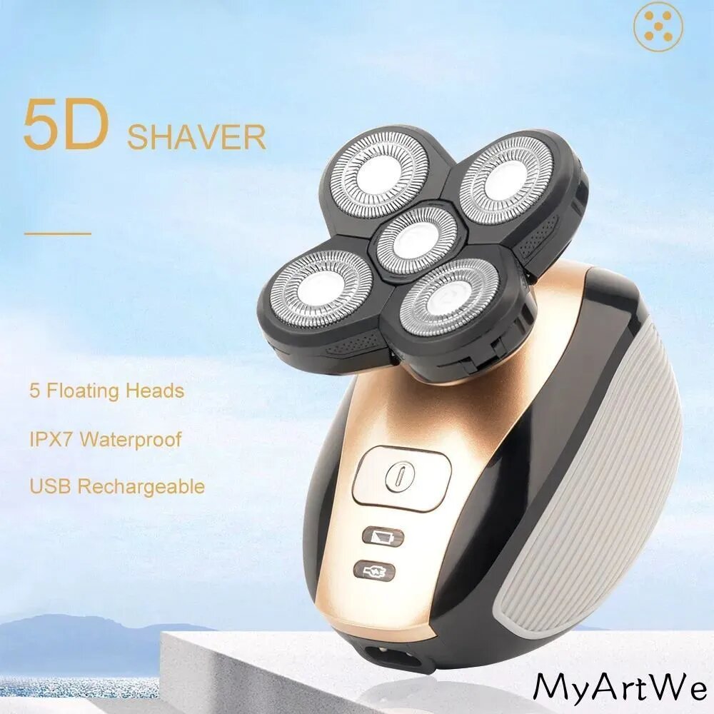 Электробритва Мужская бритва MK-60508 - MyArtWe, черный