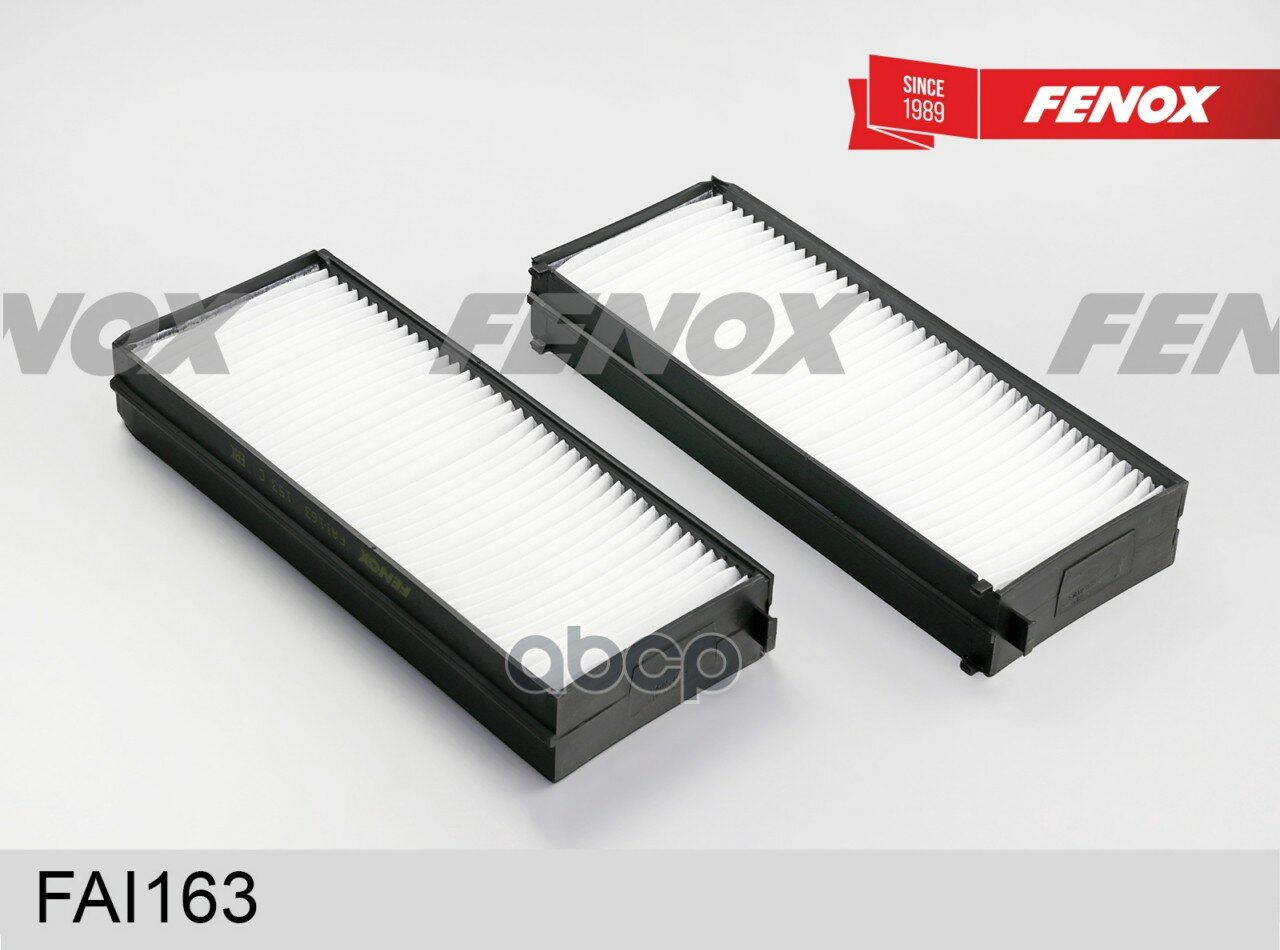 Воздушный фильтр 277*226*42мм Kia Sorento 09- 2.4 Hyundai Santa Fe 10- 2.4 FENOX арт. fai163