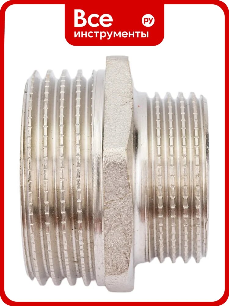 Переходной ниппель STI 1" х 3/4" никелированный D270-05054