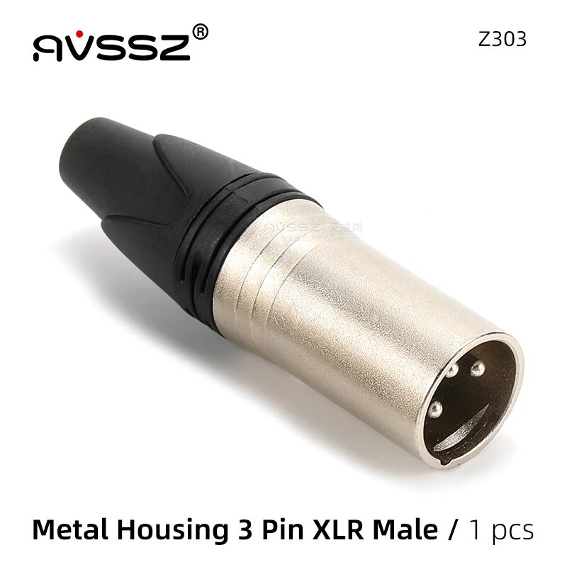 XLR разъем AVSSZ, женский, металлический