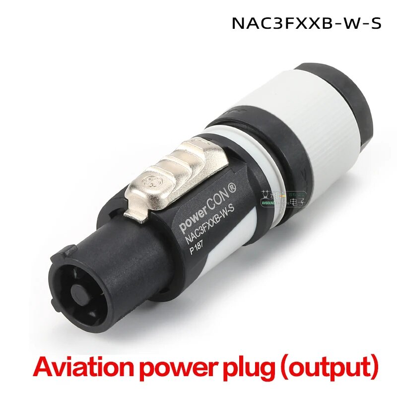 NEUTRIK NAC3FXXA-W-S разъем PowerCON 20А синего цвета