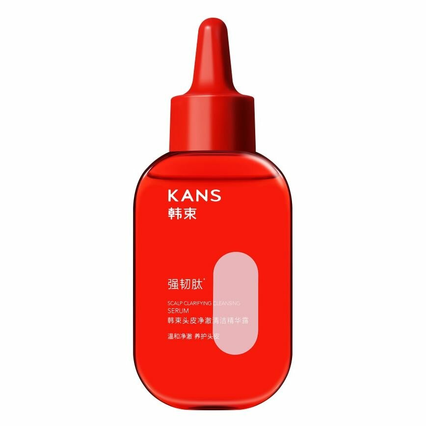 Сыворотка Kans Hair Care Scalp Clarifying Cleansing Serum, Очищающая антивозрастная сыворотка для кожи головы, 100 мл